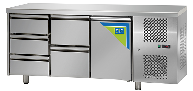 Cooling Table, KT 03 MID GN, 5L1T | Cooling tables | Refrigerated ...