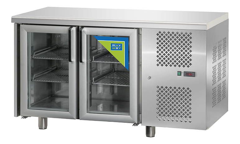 Cooling Table, KT 02 MID PV, 2T glass | Cooling tables | Refrigerated ...